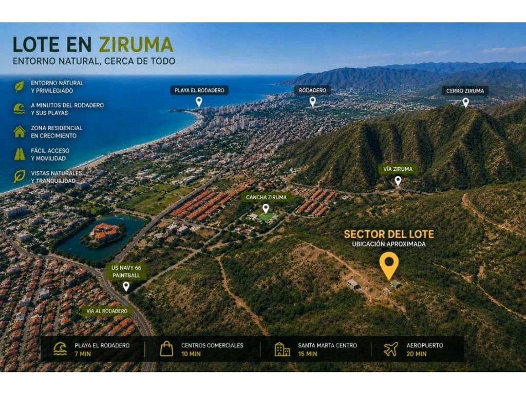 Terreno - Santa Marta, Departamento del Magdalena - 132695517 ...
